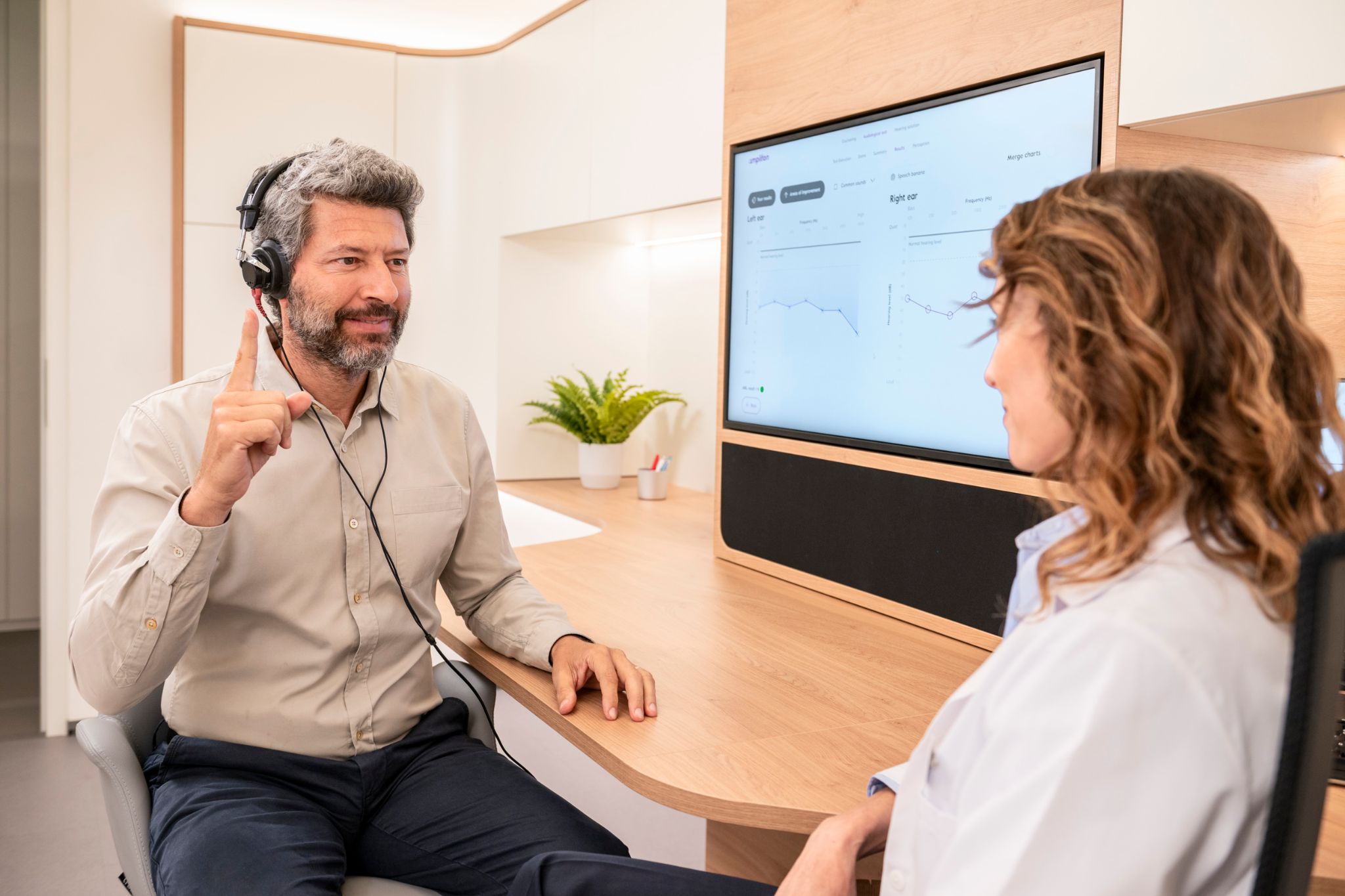 O que é o Número Auditivo no teste de audição online | Minisom